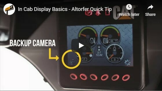 In-Cab Display Basics - Altorfer Cat